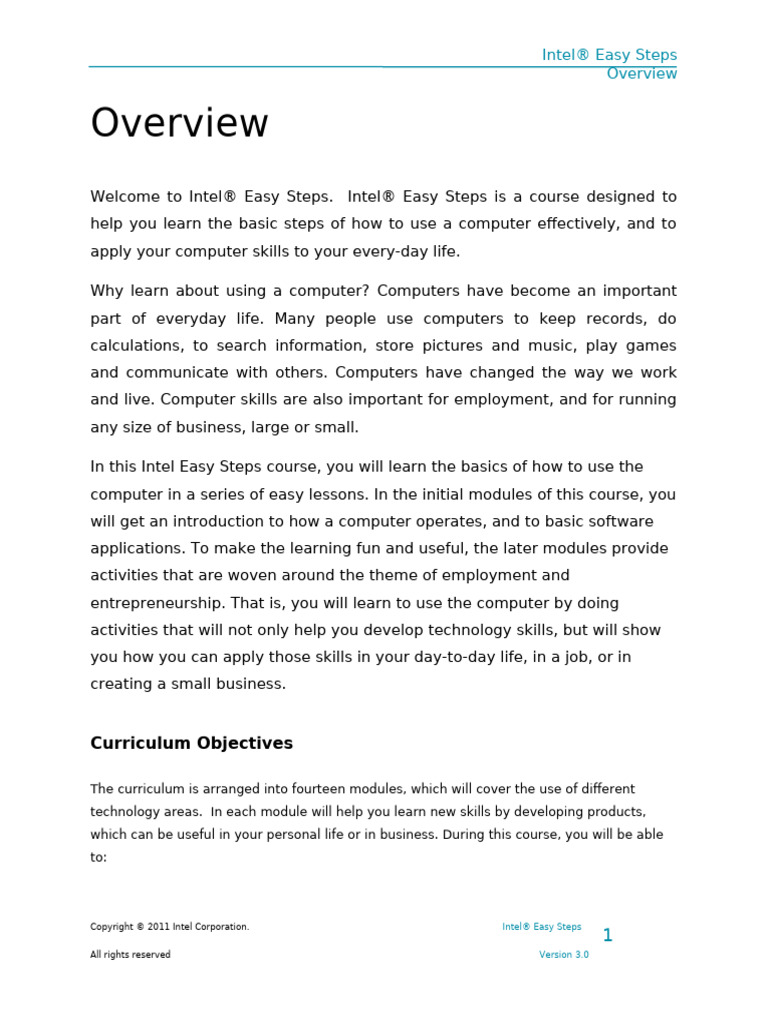 IES V 3 Overview Final Jan18 | PDF | Computing | Human Communication