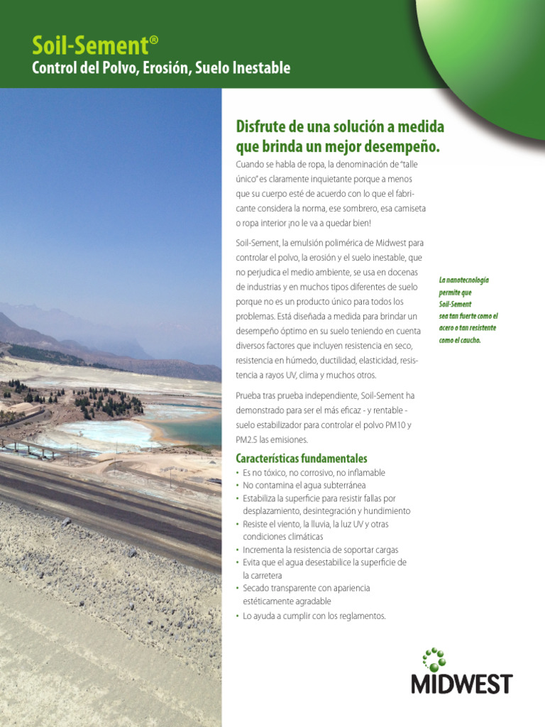 SoilSement SPANISH B206 8.11.16 | PDF | Suelo | Entorno natural