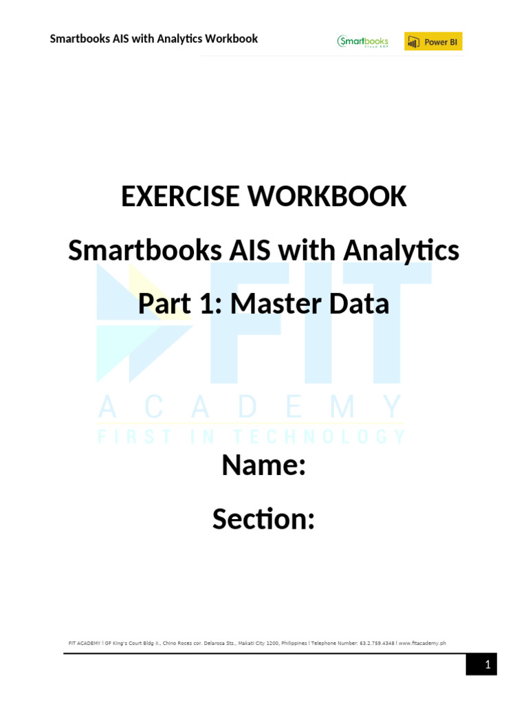 Workbook template for Master Data | PDF | Cloud Computing | Computing