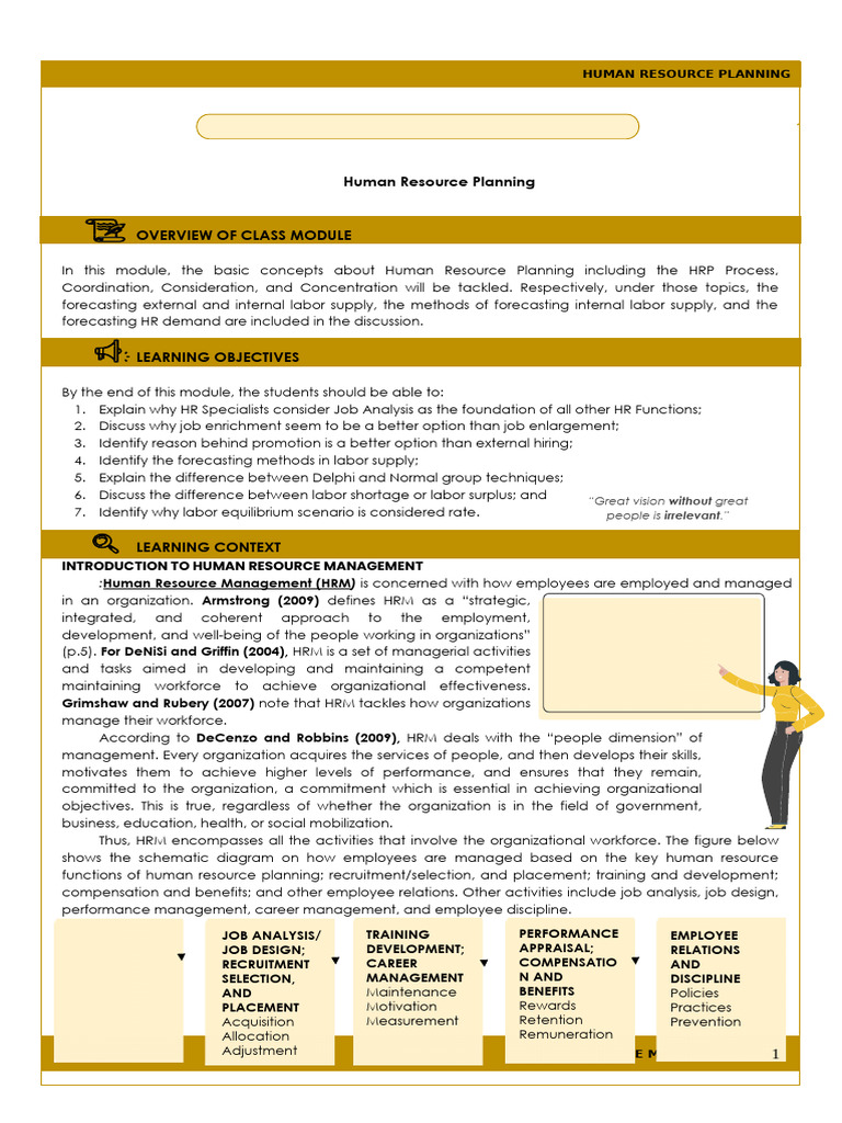 HRM1 | PDF | Human Resource Management | Turnover (Employment)