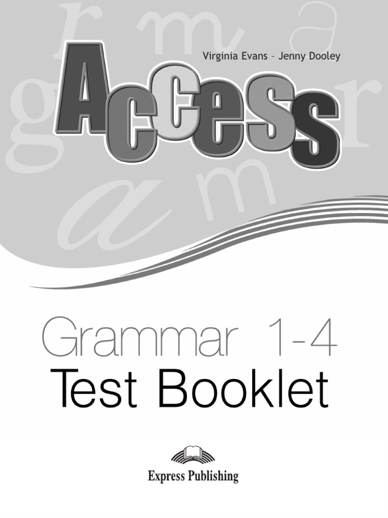 ACCESS1-4 bklt cover | PDF