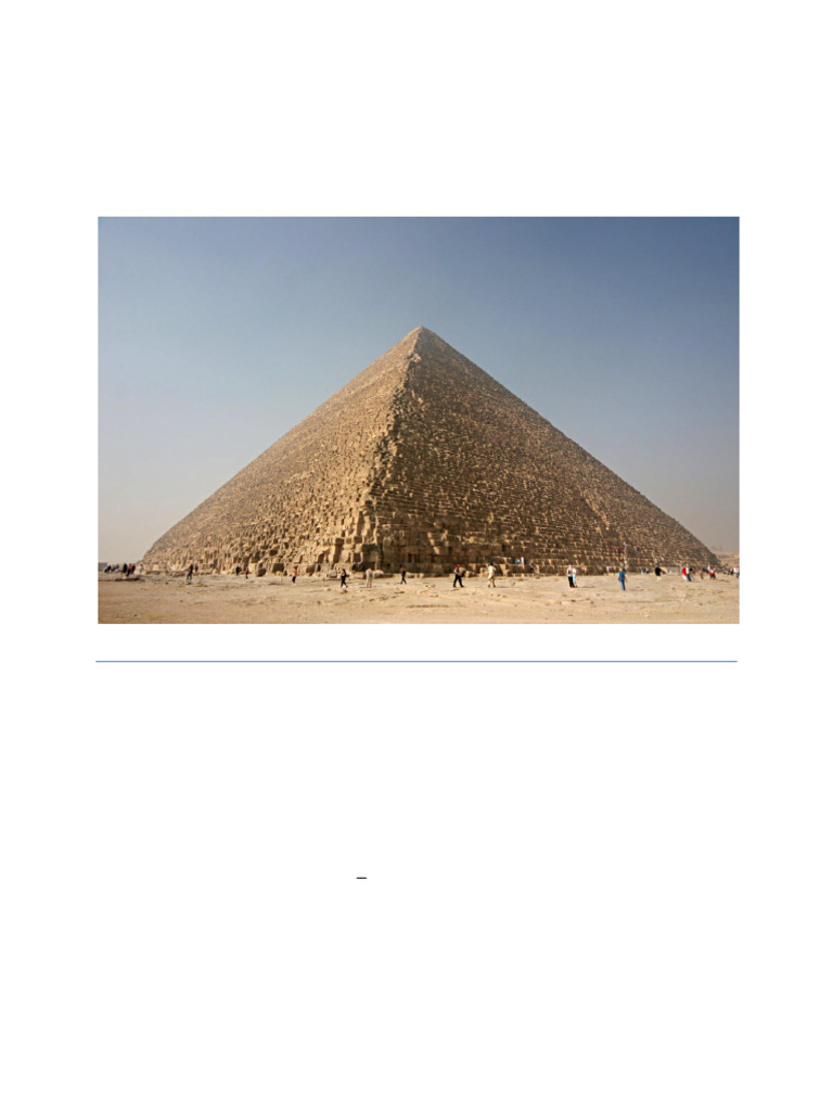 Structural Design and Charactaristic of Pyramids in Egyptian ...
