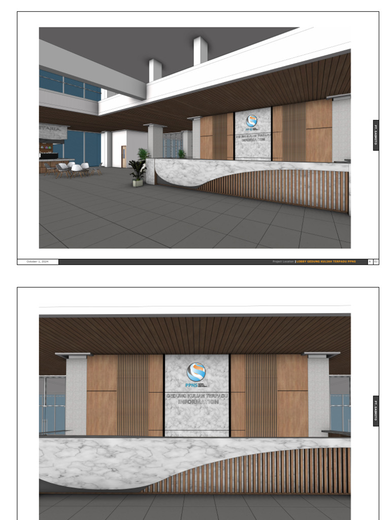 Project Details: Lobby Gedung Kuliah PPNS | PDF