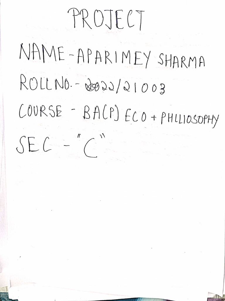 Philosophy Project | PDF