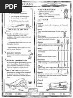 Conditions DND 5R 2024 Cheat Sheet | PDF