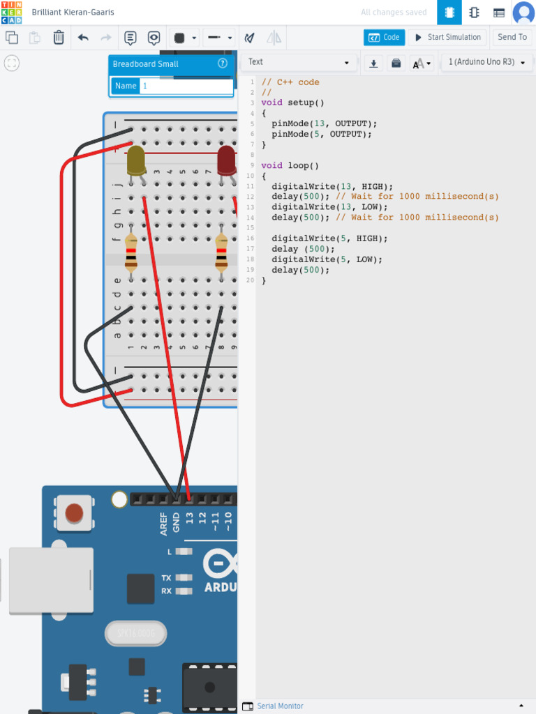 Tinkercad Electronics Lab Guide | PDF | Sensor | Electrical Equipment