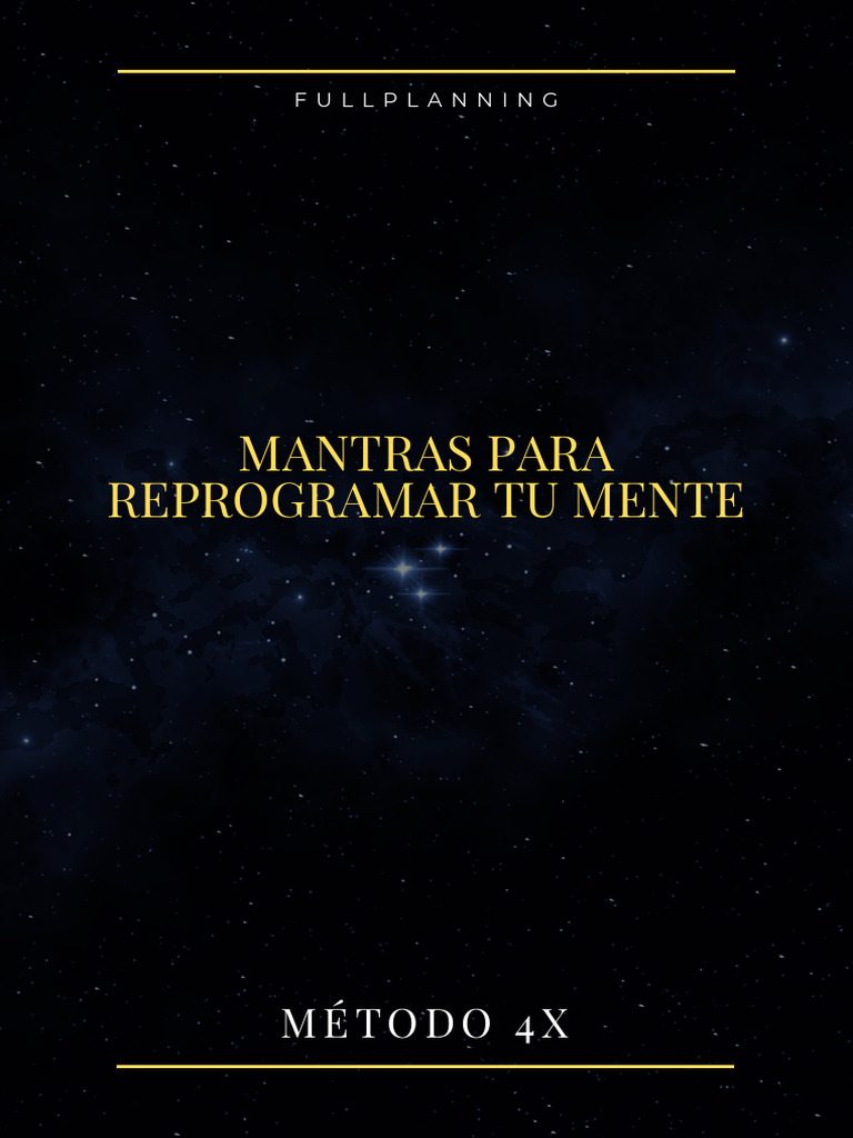Mantras para Reprogramar Tu Mente | PDF | Mantra | Mente