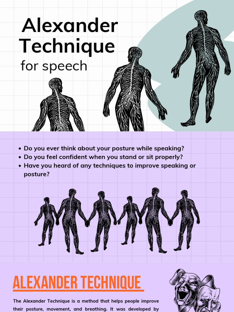 Alexander Thechnique For Speech | PDF