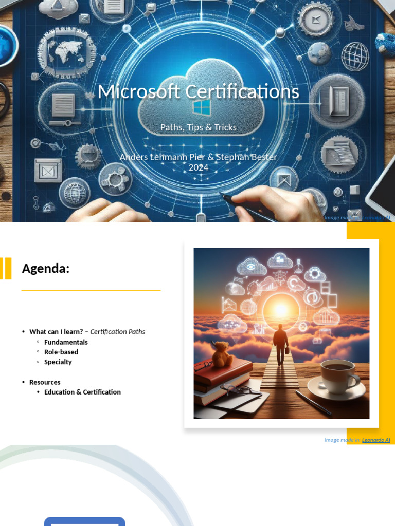 Microsoft Certifications Paths Tips & Tricks 2024 | PDF | Microsoft Azure | Artificial Intelligence