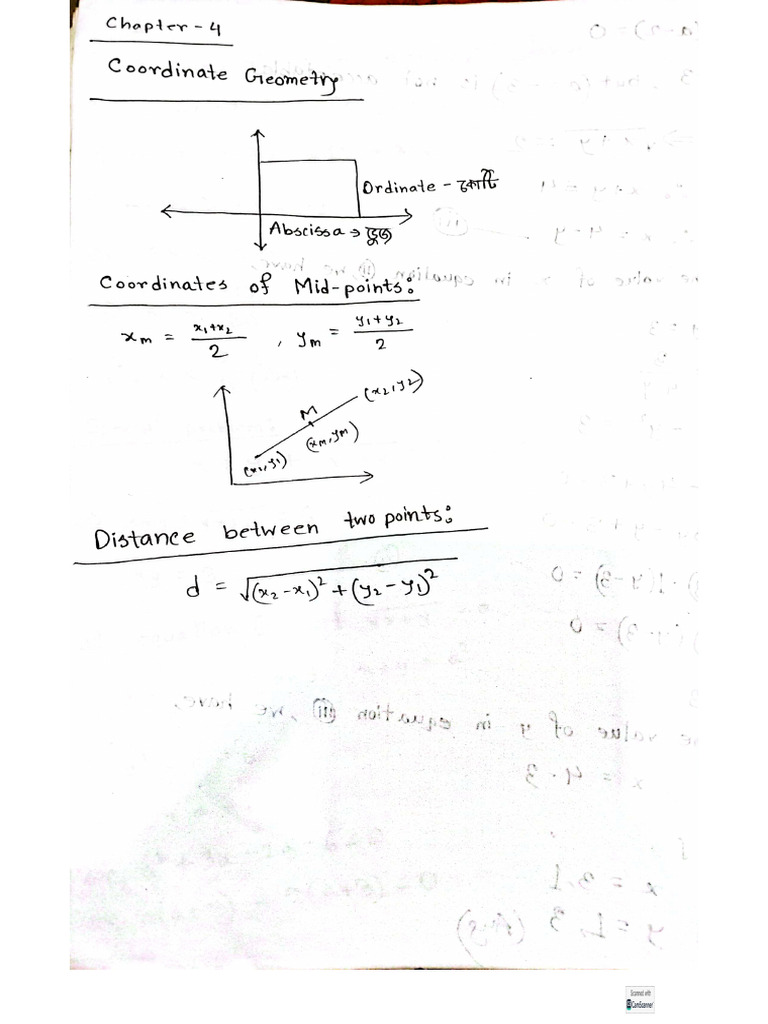 Coordinate Geometry | PDF