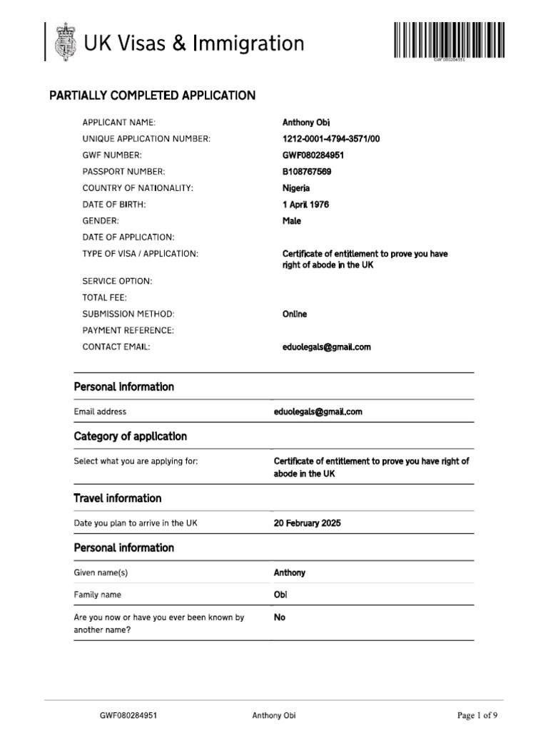ROA Application | PDF