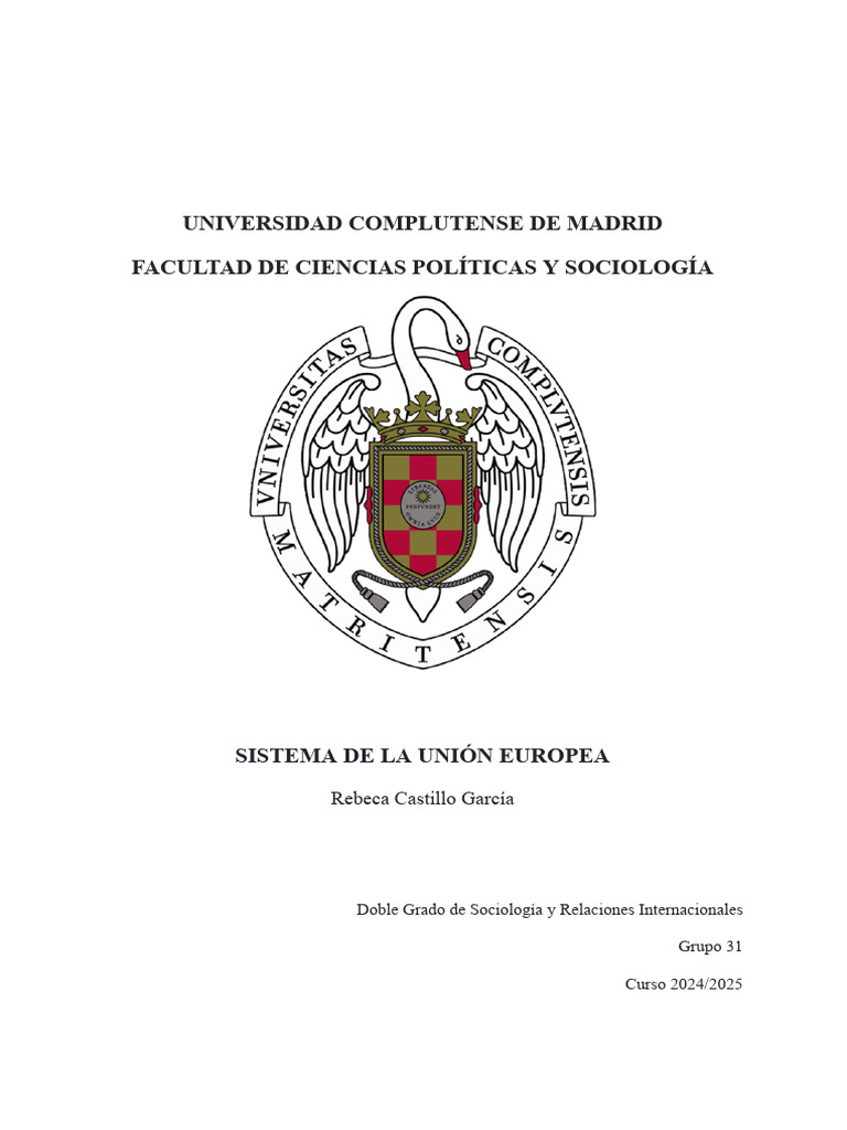 Portada UE | PDF