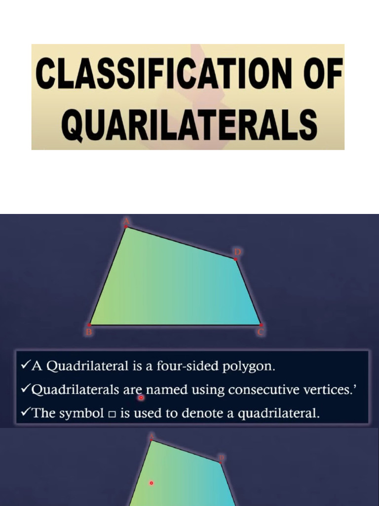 Classification of Parallelogram 9 | PDF