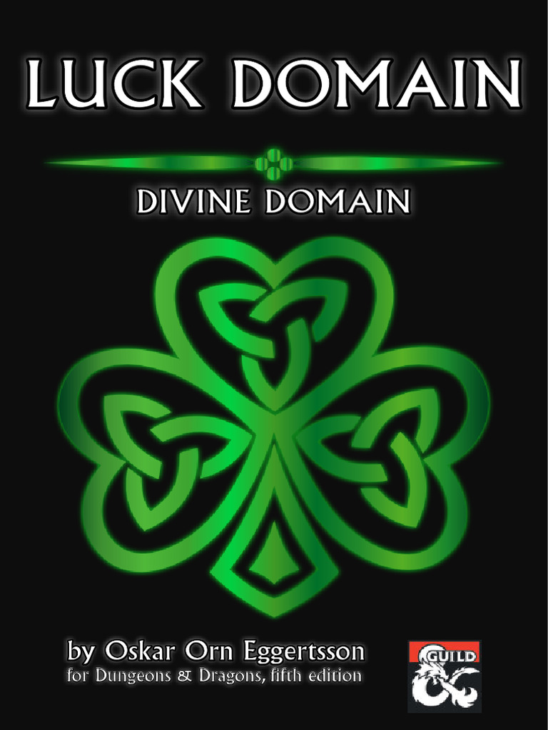 1408082-Cleric - Luck Domain | PDF | Dungeons & Dragons | Luck