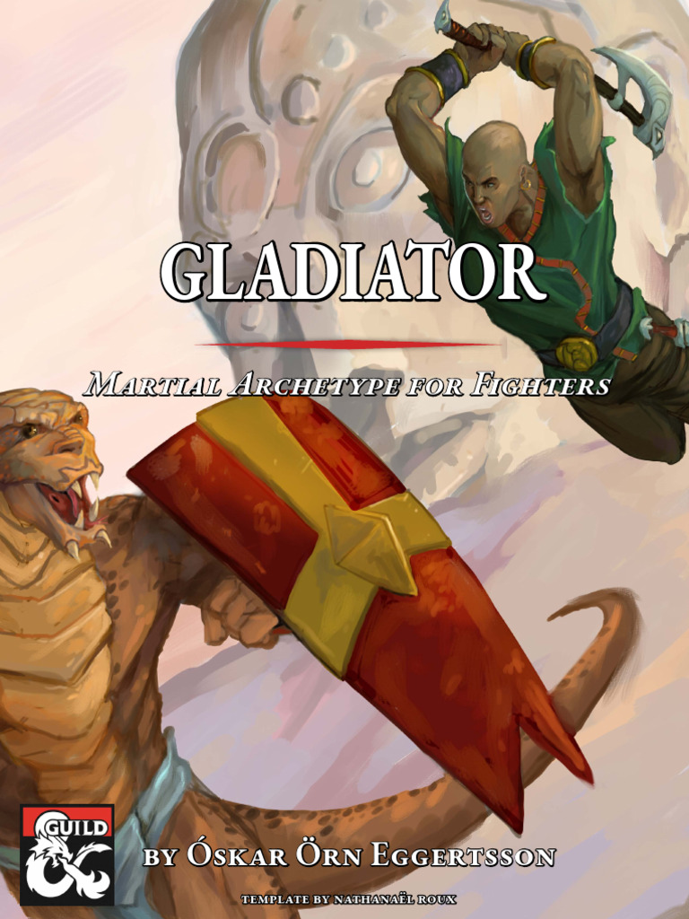 Fighter Gladiator | PDF | Gladiator | Wizards Of The Coast