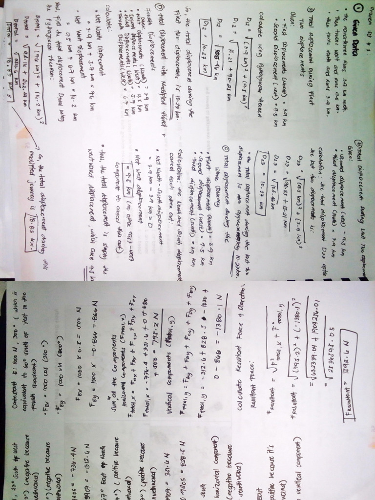 Problem Sets 1 (Physics) | PDF