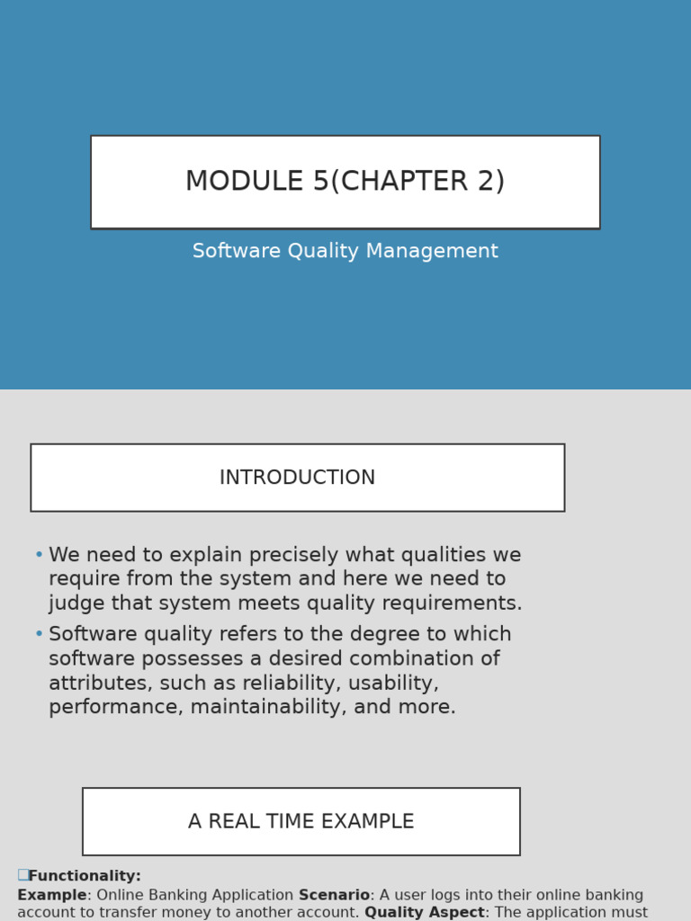 Module 5 (Chapter 2) Testing | PDF | Software Quality | Software