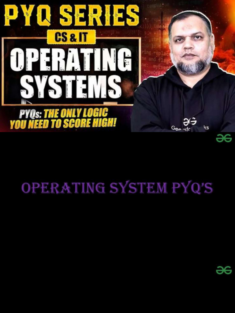 OS PYQ Series | PDF
