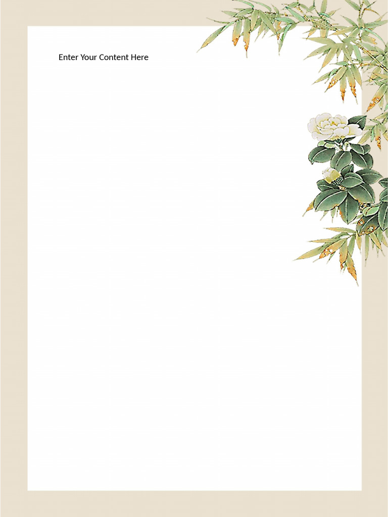 Simple Classical Green Warm Color Letter-WPS Office | PDF