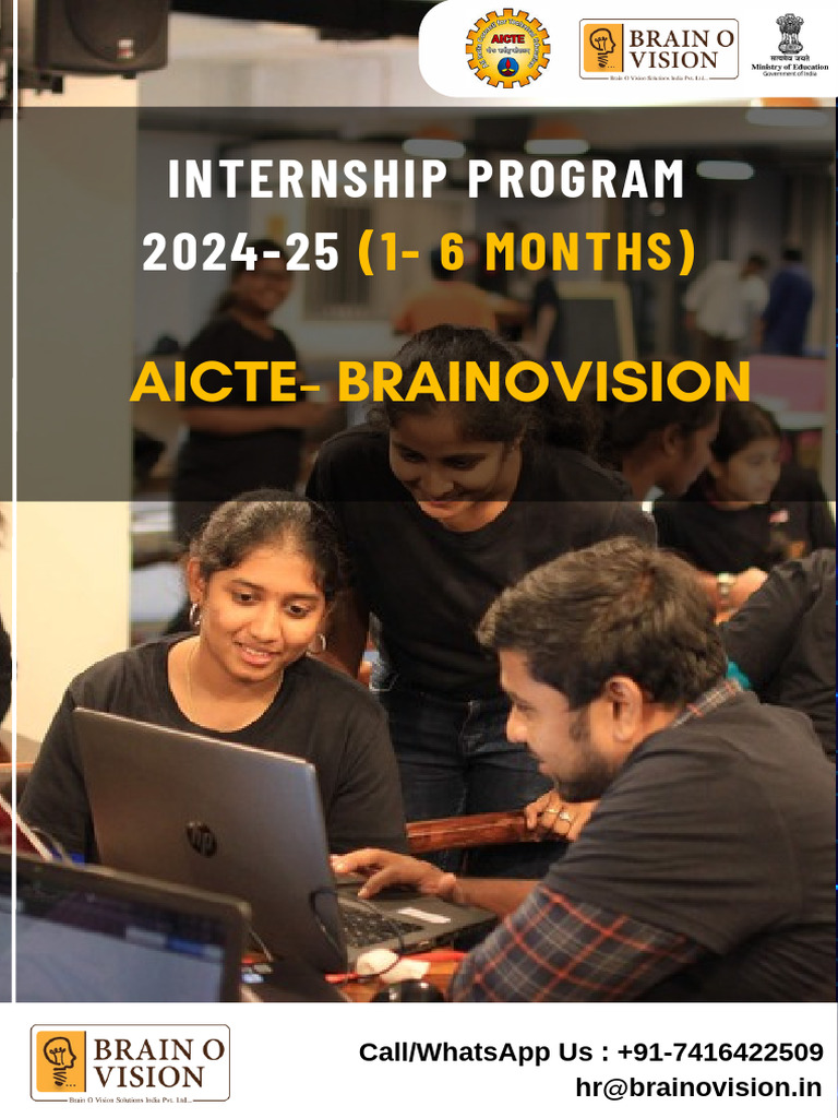 Brainovision Internship Program 2024-25 | PDF | Ip Address | Amazon Web Services