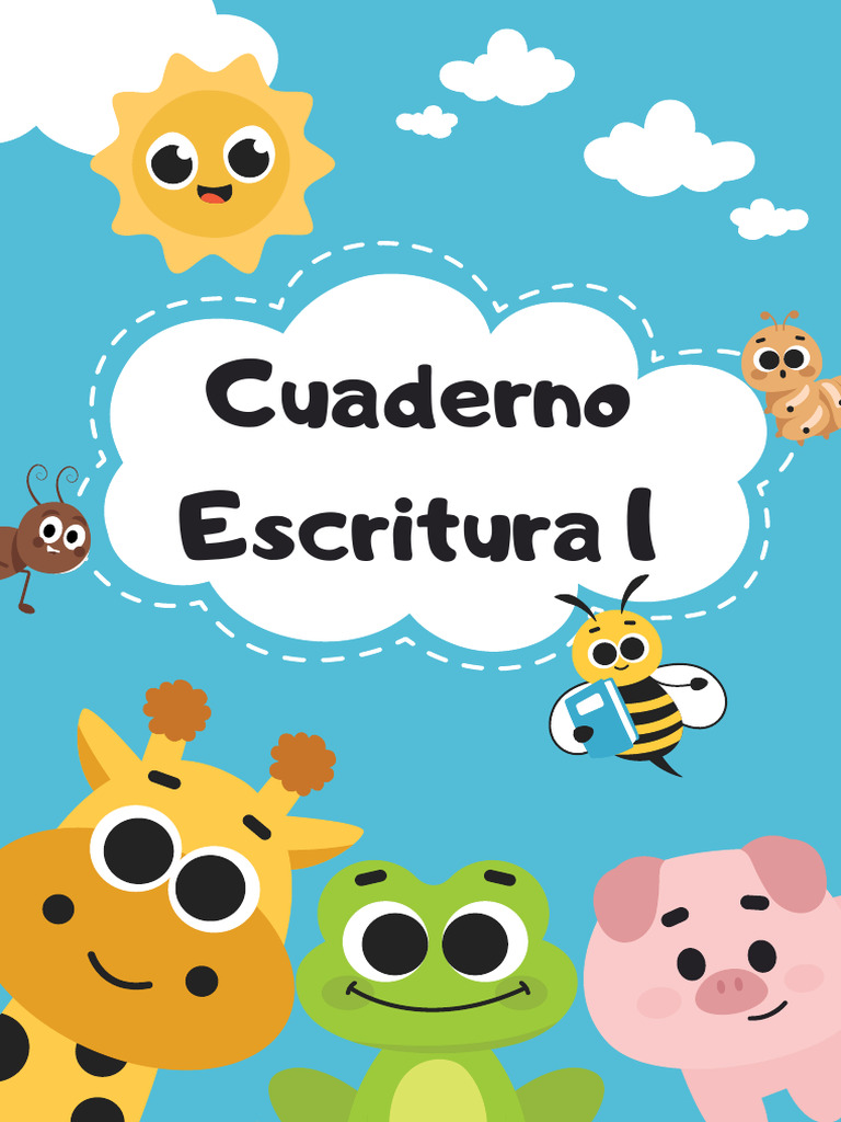 Cuaderno Escritura 1 | PDF