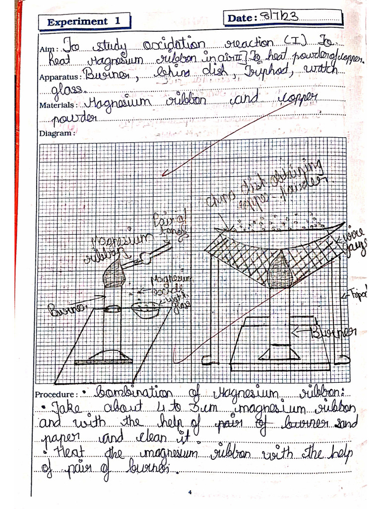STD 10 Sci Experiment 01 | PDF