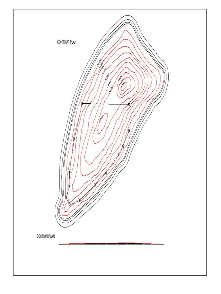 Contour Plan - Castilla & Monares | PDF