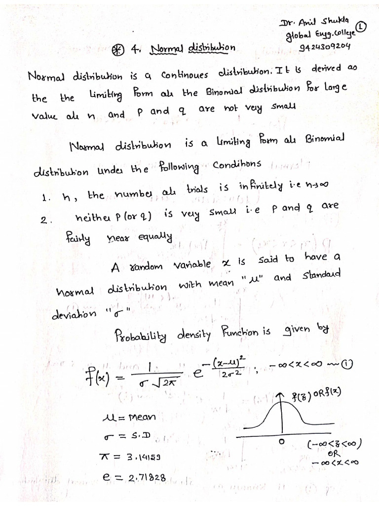 Normal Distribution | PDF