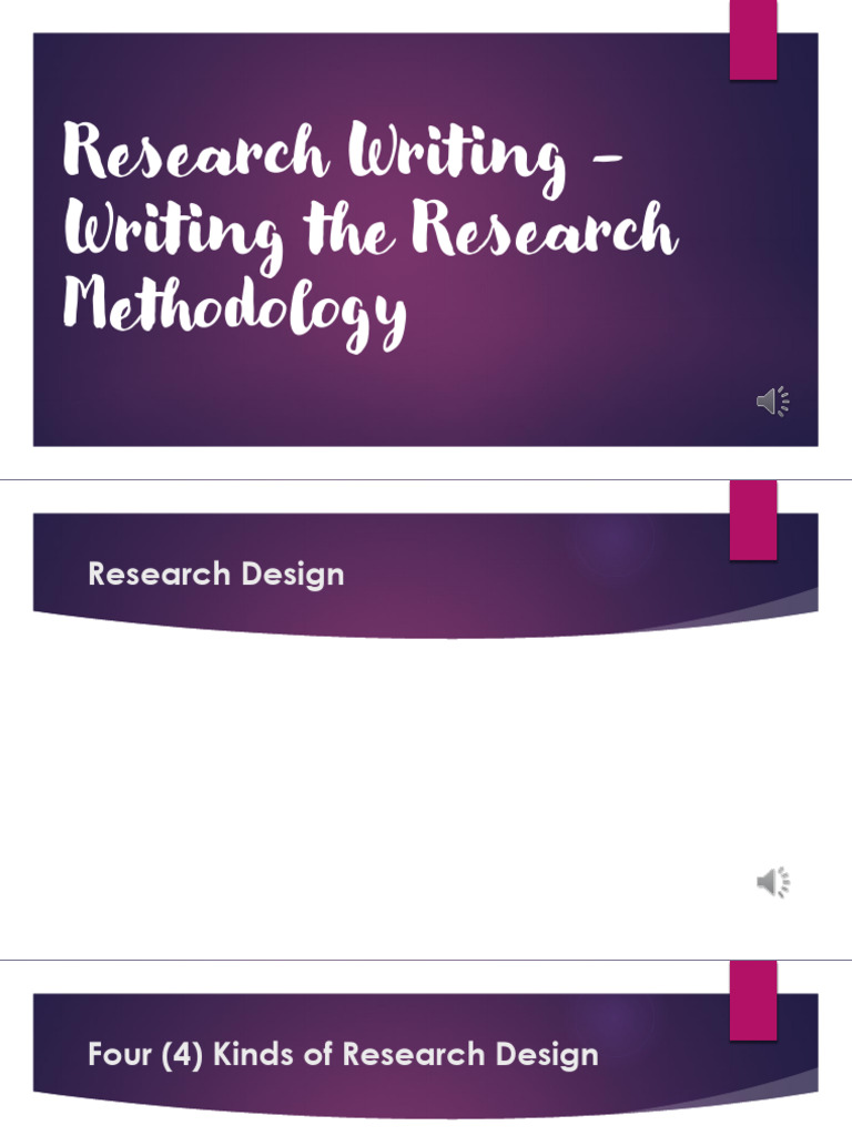 Topic 3-Research Methodology | PDF | Sampling (Statistics) | Causality