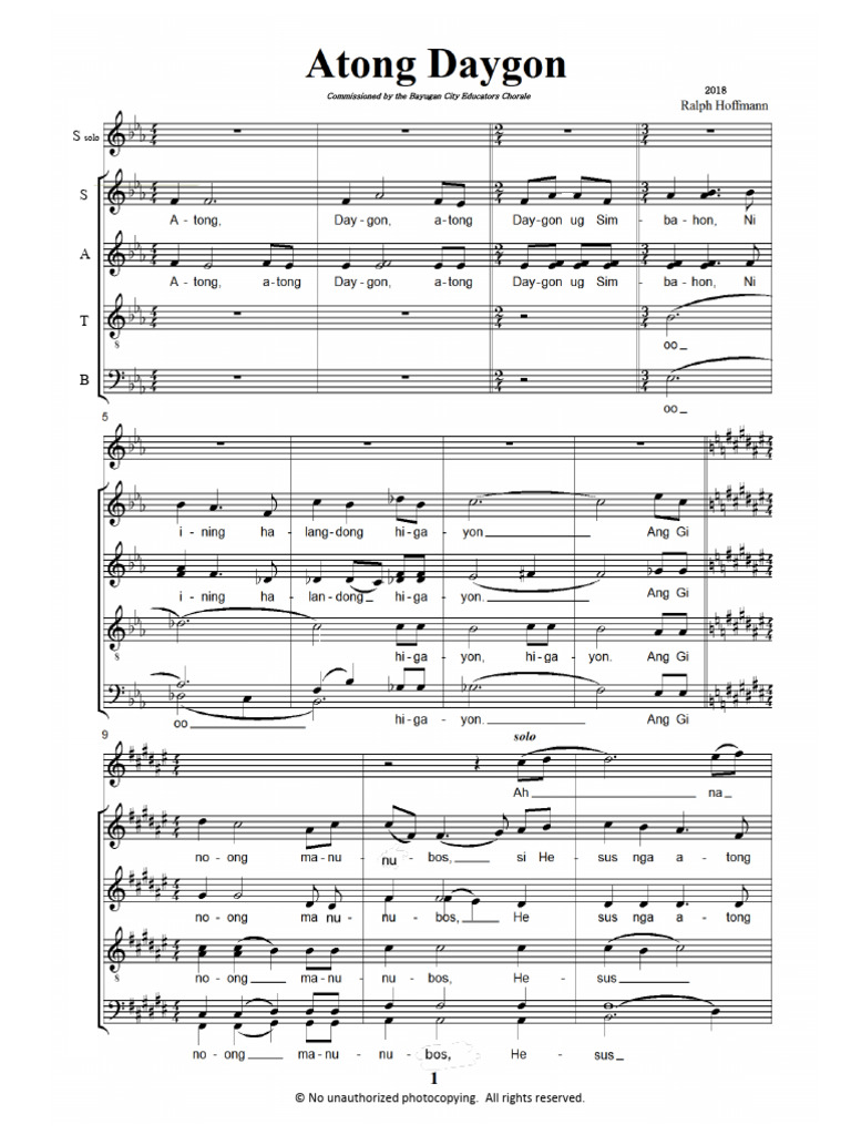 Atong Daygon (Edited) (1) | PDF