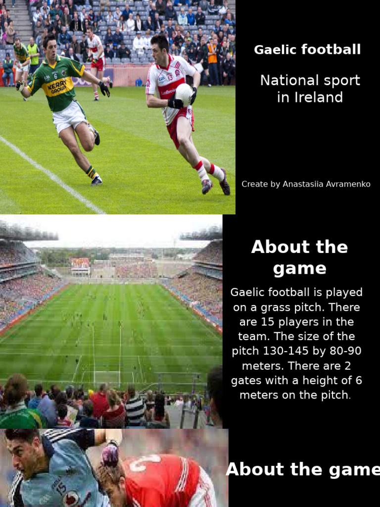 Gaelic Football Pitch Dimensions Explained | PDF