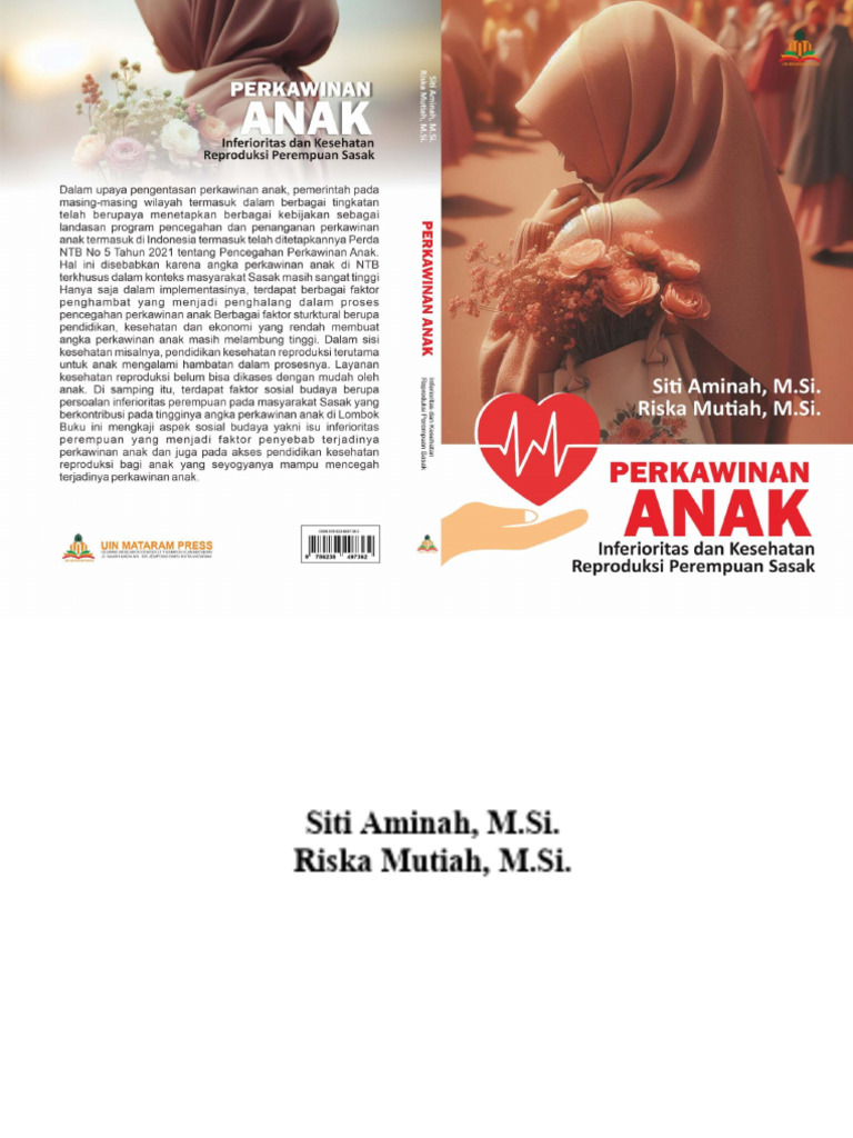 Perkawinan Anak - Inferioritas Dan Kesehatan Reproduksi - Siti Aminah, M - Si - & Riska Mutiah ...