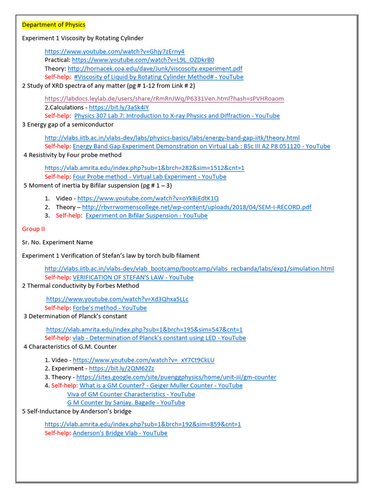 Physics Pratical Paper 1 | PDF | Materials | Applied And Interdisciplinary Physics