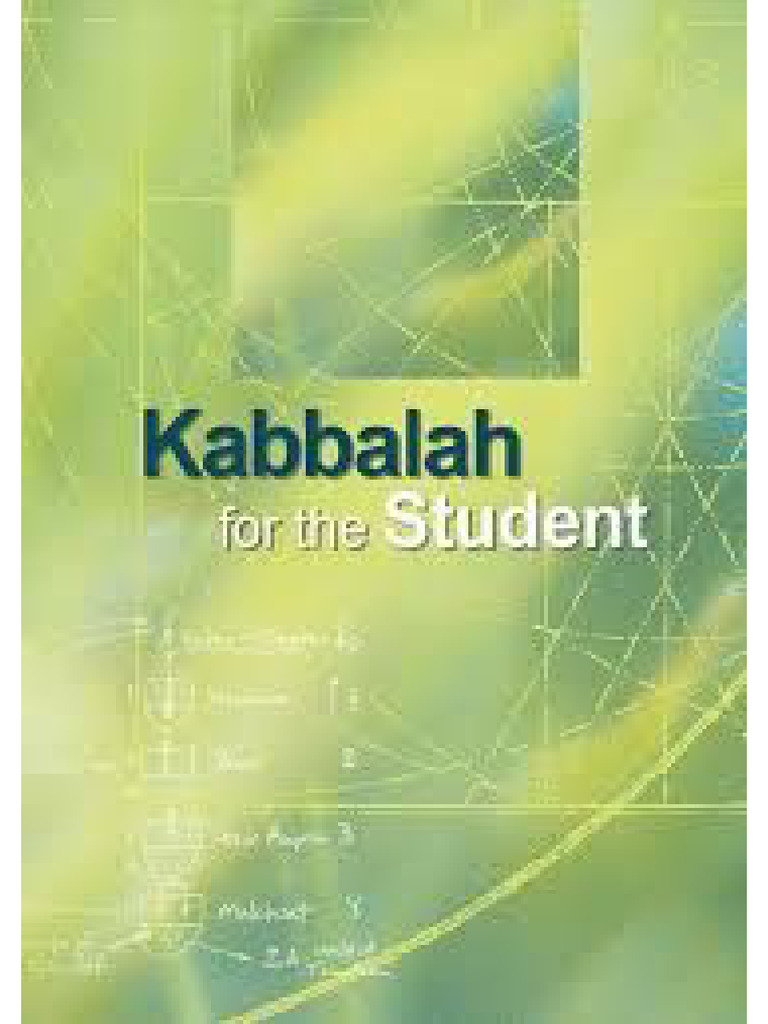 Öğrenci Için Kabala (Rav Michael Laitman) | PDF