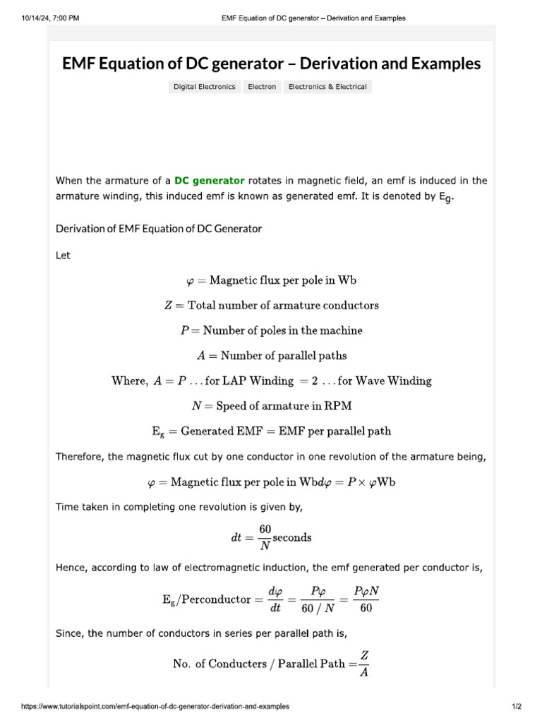 Equation Derivation 2 | PDF