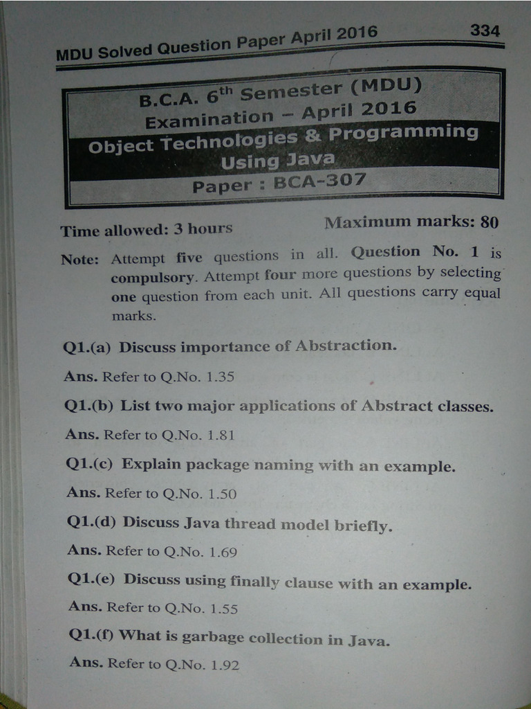 Object Technologies and Programming Using Java | PDF