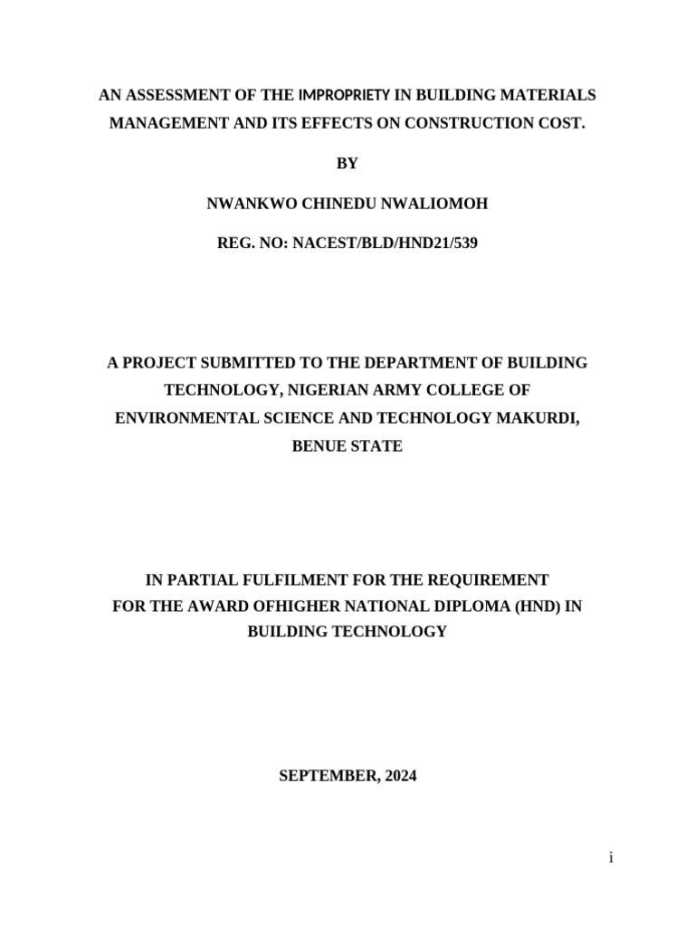 Nacest Bld Hnd21 539 | PDF | Project Management | Risk