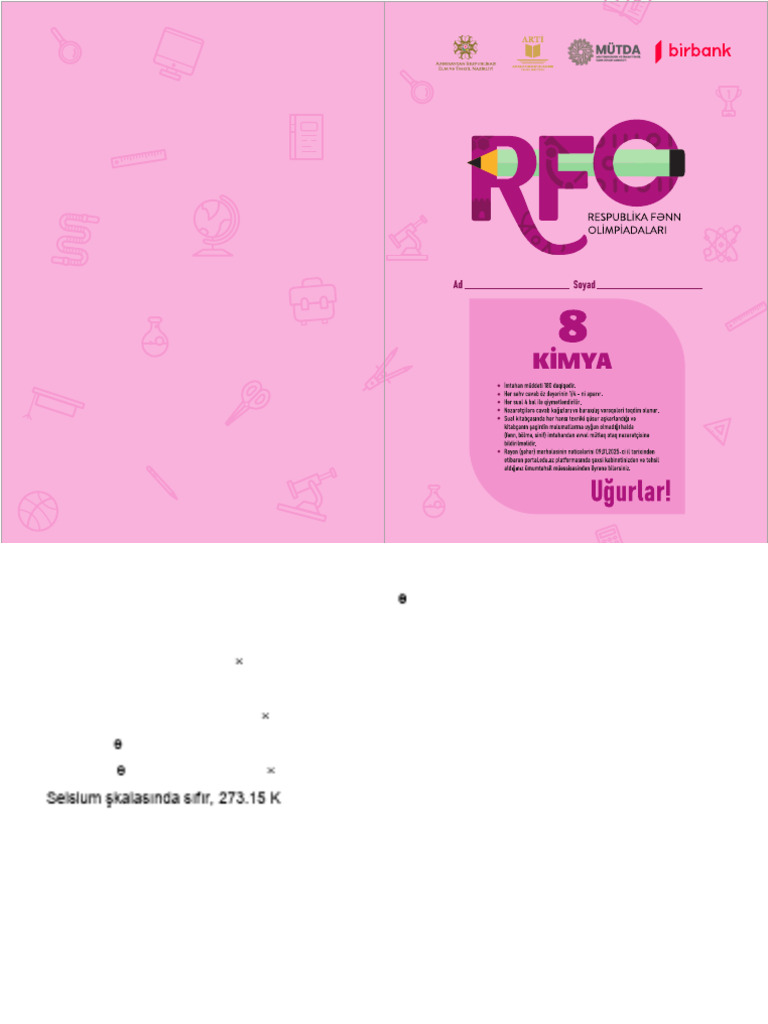 RFO Kimya Az 8 Merged | PDF