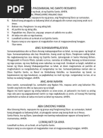 SJPC Living Rosary Guide | PDF