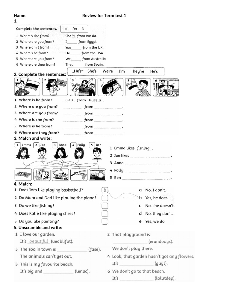 RV Term Test 1 ff3 | PDF