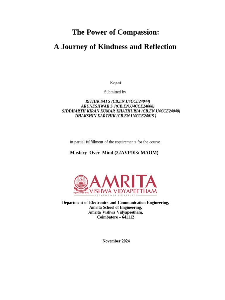 Maom | PDF | Compassion | Empathy