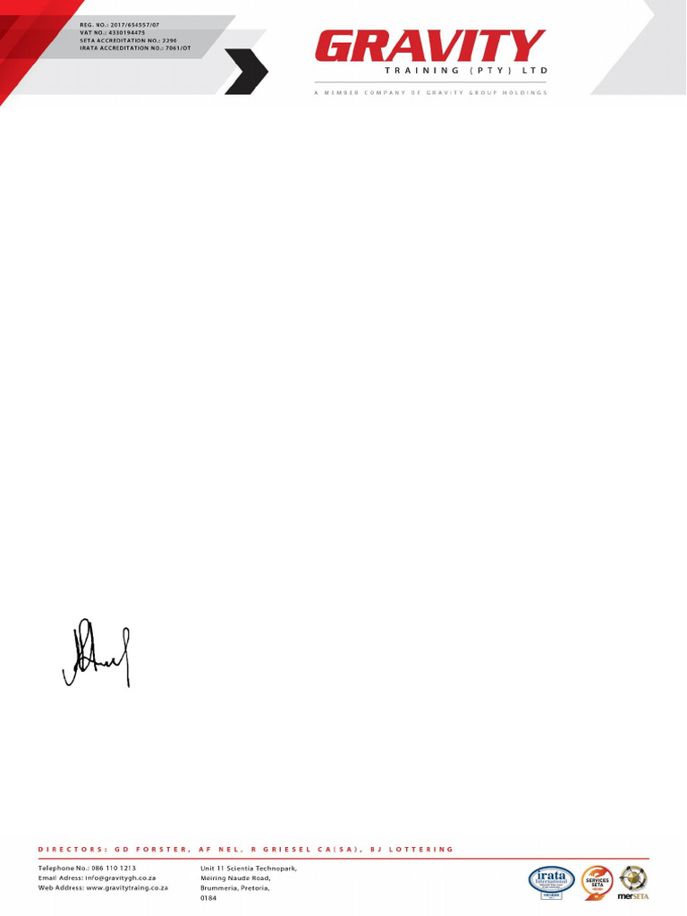 TA Workshop Letter of Attendance - MICHAEL OLEM | PDF