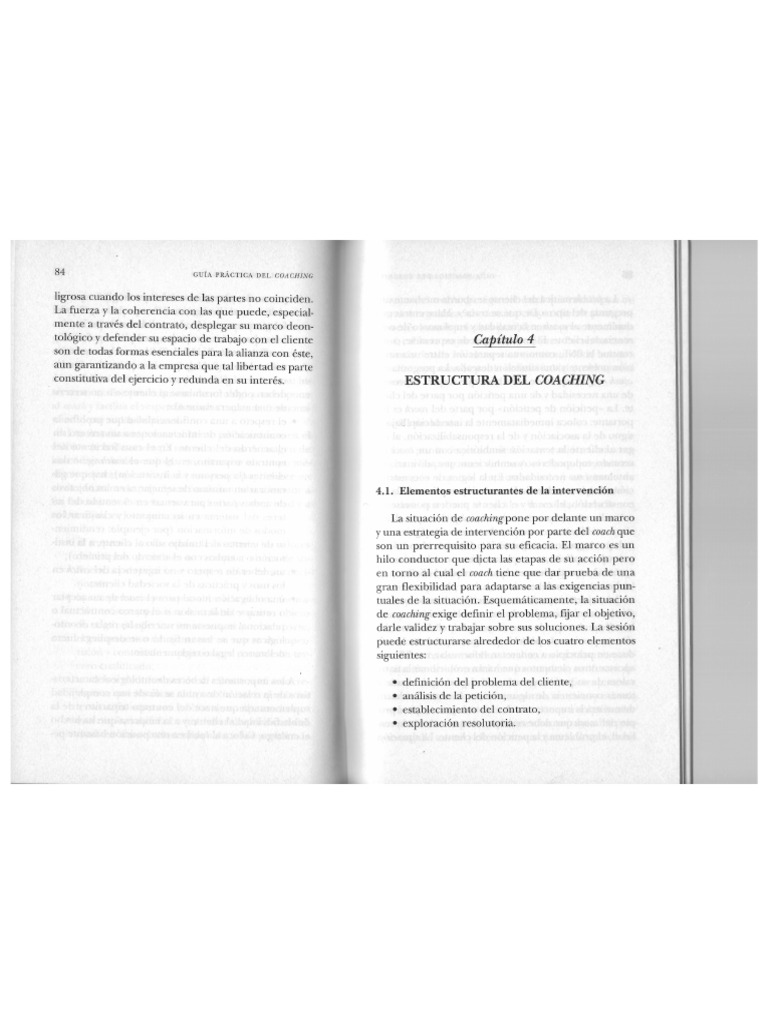 Estructura Del Coaching y Habilidades Guia Práctica Del Coaching Angel ...