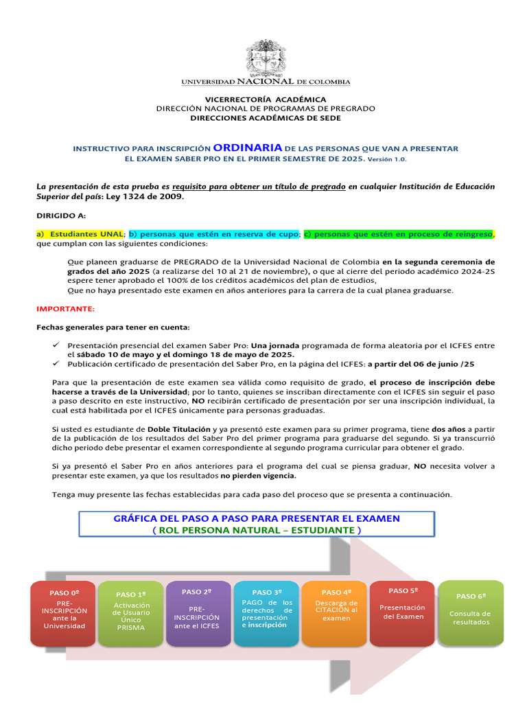 Instructivo Pruebas SaberPRO | PDF | Spamming