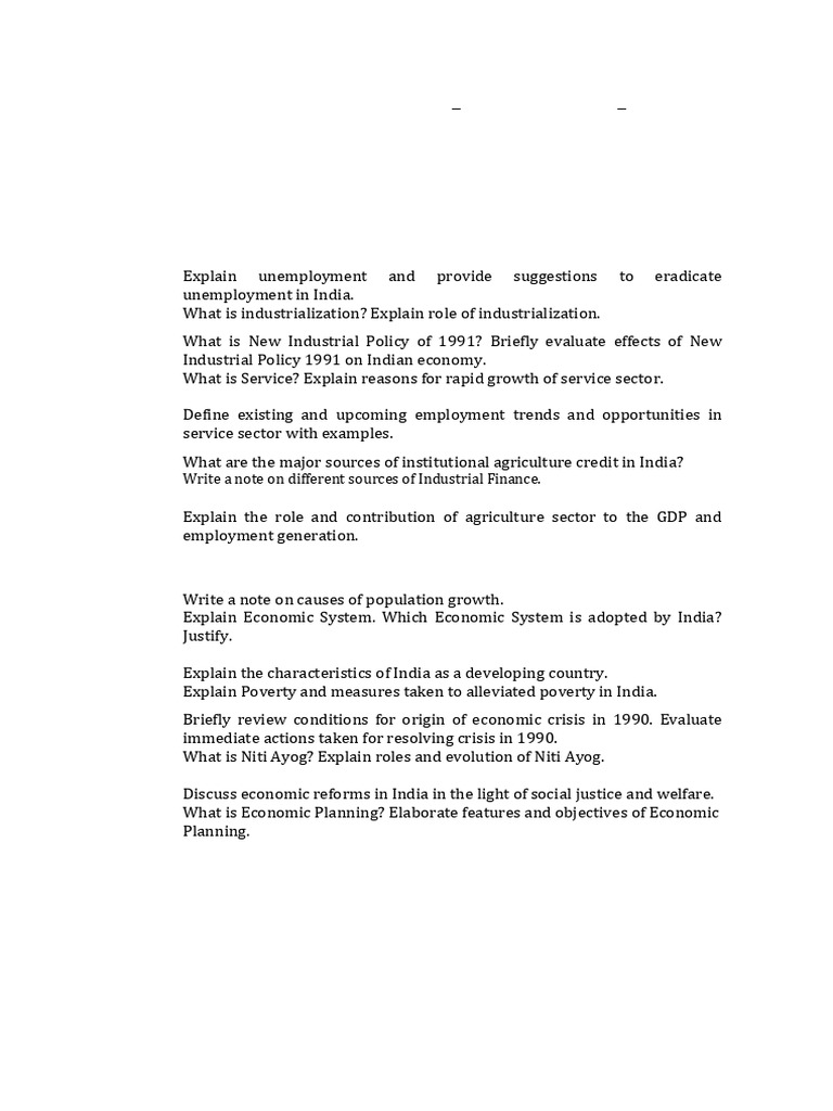 MBA Integrated WINTER 2019 | PDF | Economy Of India | Employment