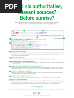 Google Scholar Guide for Students | PDF | Libraries | Communication