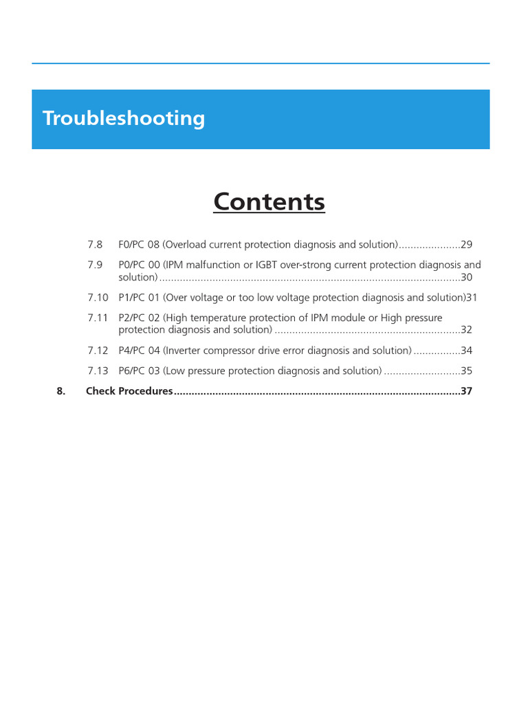HVAC Error Codes and Troubleshooting Guide | PDF | Flash Memory | Fuse (Electrical)