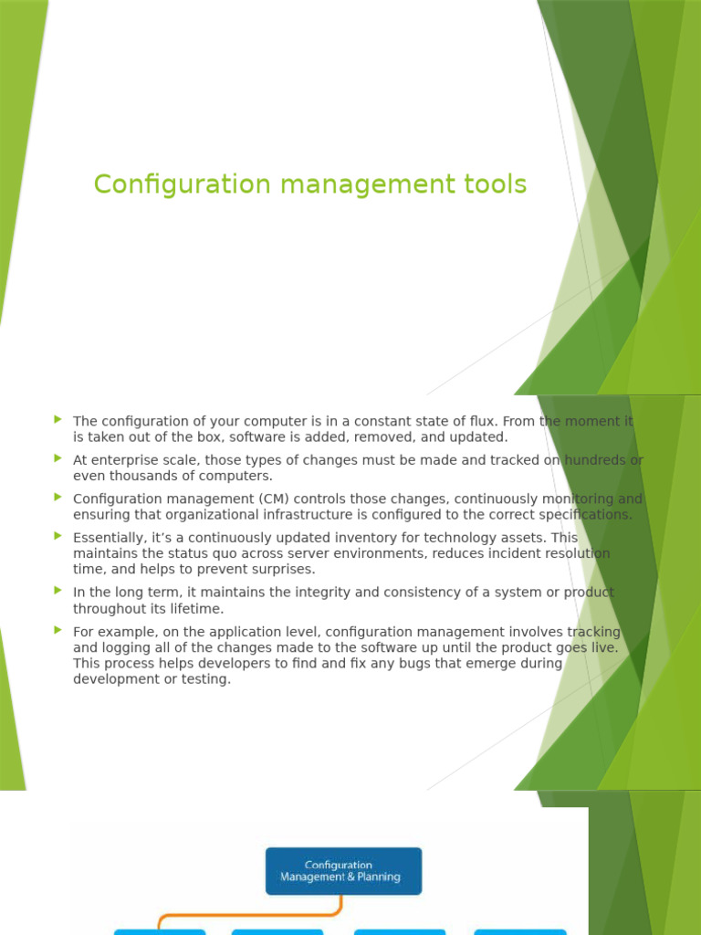 Unit 1.3 - Configuration Management Tools | PDF | Computer Science | Software Engineering