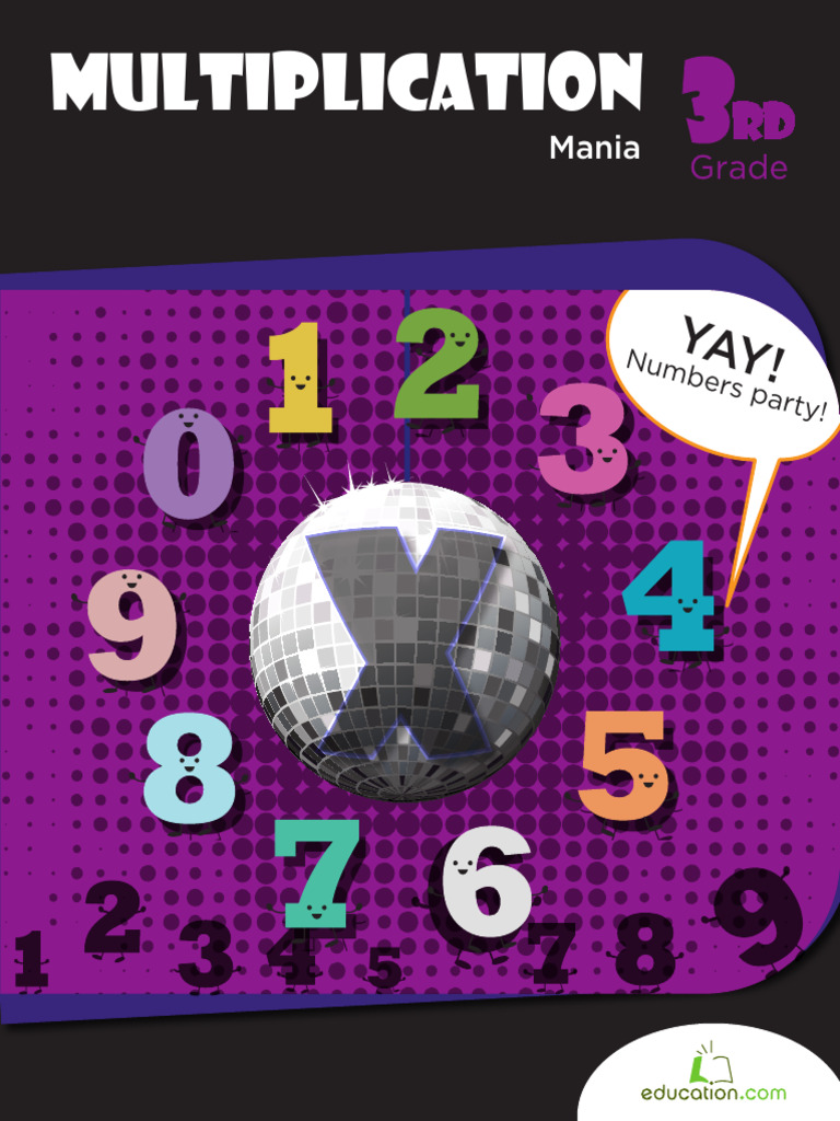 Multiplication Mania Workbook | PDF | Multiplication | Mathematics