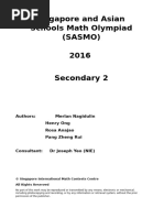 SASMO 2024 Paper Overview | PDF